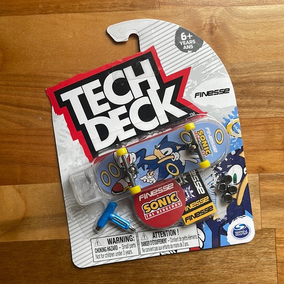 Tech Deck | Toys | Tech Deck Sonic The Hedgehog Skateboard | Poshmark